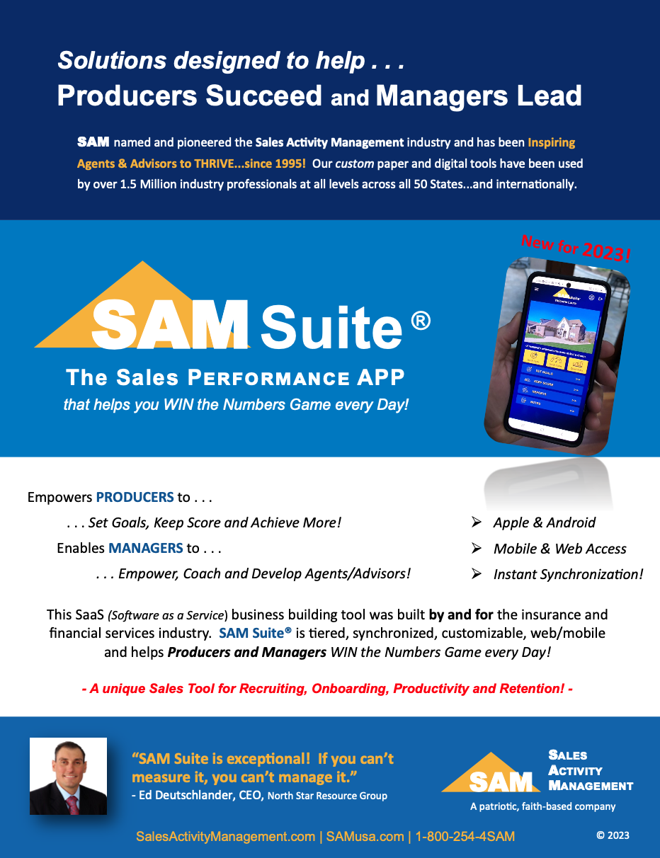 SAM Suite - Sales Activity Management, Inc.