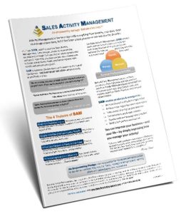 The Sales Activity Management Product Portfolio for Sales Professionals ...