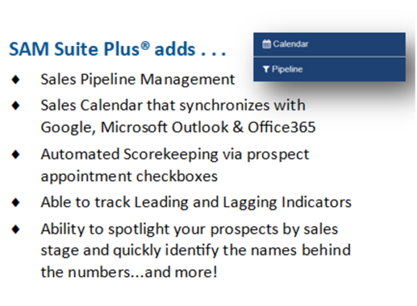 SAM Suite - SAM USA: Home of Sales Activity Management, Inc.